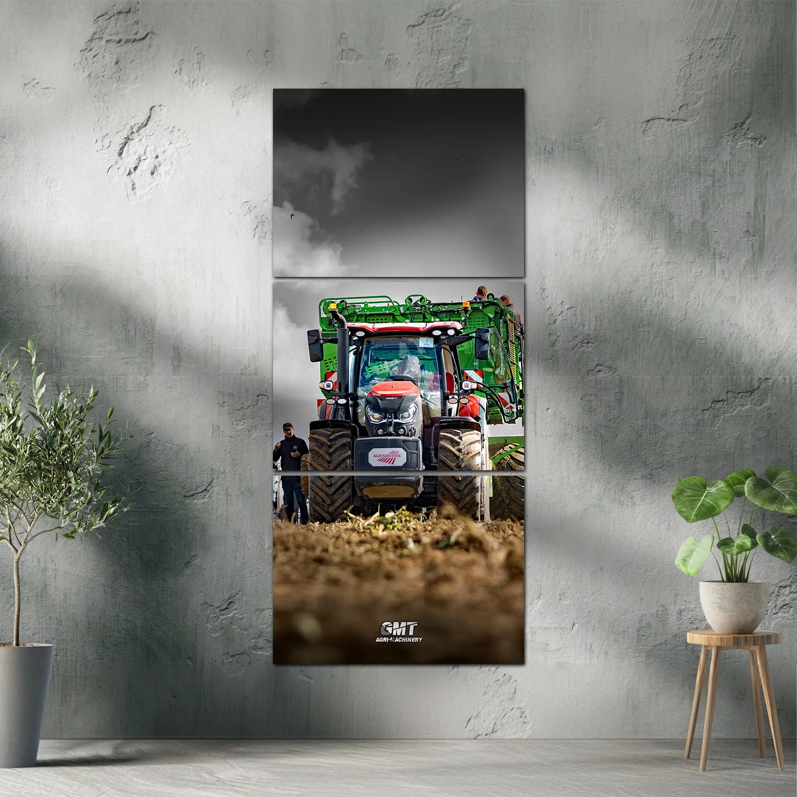 Poster Case IH - Décoration Tracteur Agricole Premium | COQ AGRI
